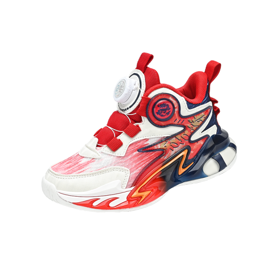 New Arrival Mesh Upper Basketball Shoes with Button Closure and ...
