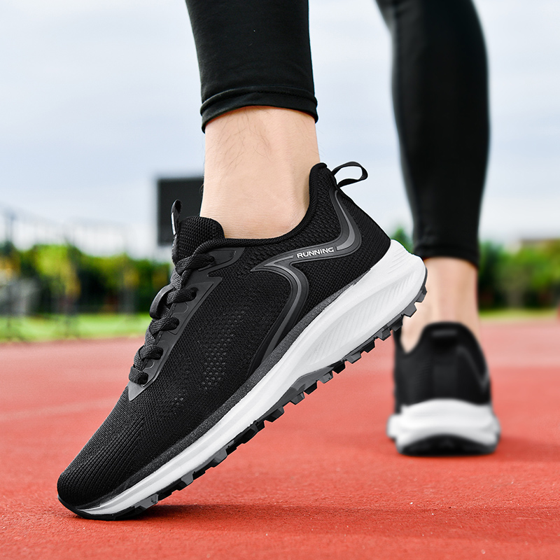 Side Profile Shoes, Summer Hollow Running Shoes for Men, Sports Casual ...