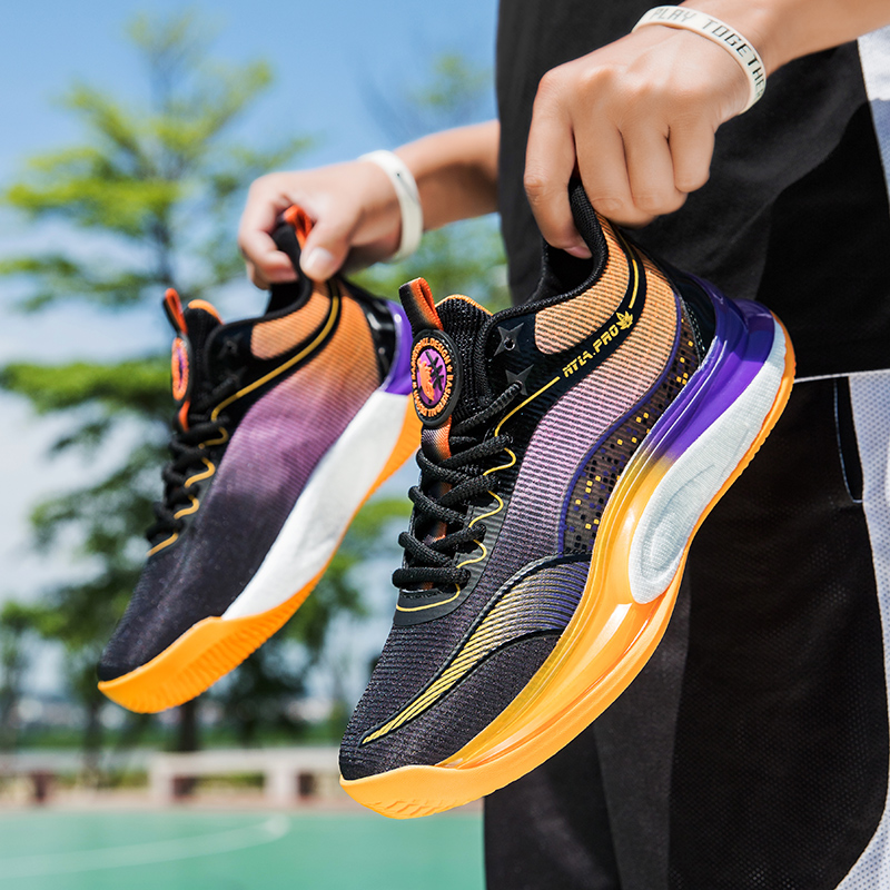 New High-Quality Popcorn Rubber Sole Basketball Shoes, Sports Shoes ...
